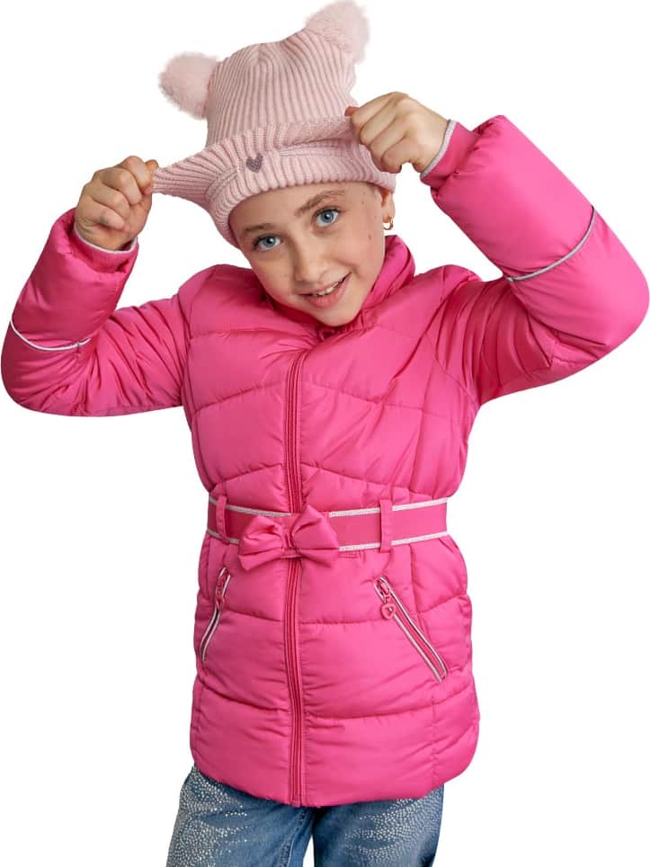 Chamarra abrigadora niña rosa Holly Land Kids modelo SO11 – Conceptos
