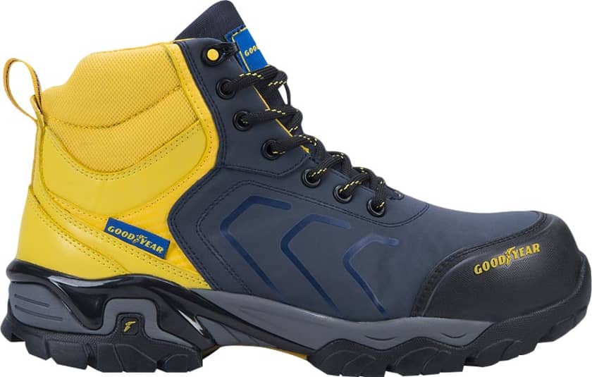 Goodyear blue men's industrial work boot model 0111 – Conceptos