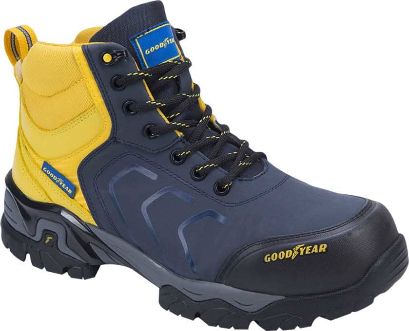Goodyear blue men's industrial work boot model 0111 – Conceptos