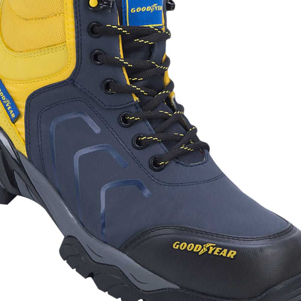 Goodyear blue men's industrial work boot model 0111 – Conceptos