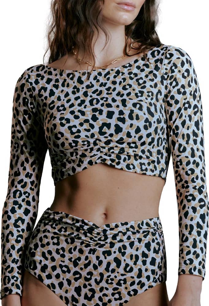 Brasiere de playa dama animal print Holly Land modelo 144T – Conceptos