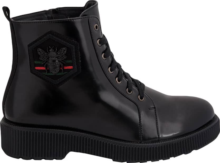 Black lady military boot Efe model 3102 – Conceptos